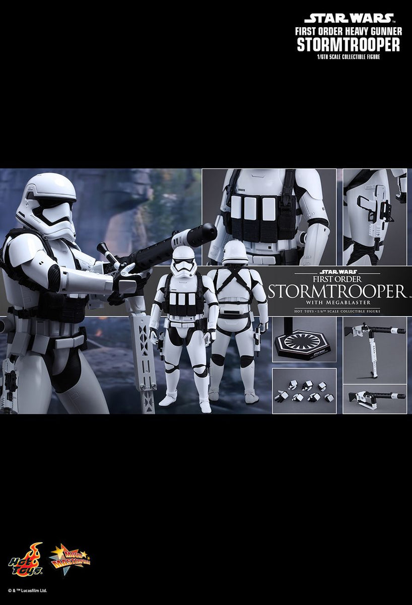 Star Wars: The Force Awakens First Order Heavy Gunner Stormtrooper 1/6 ...